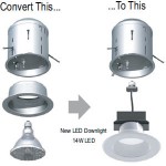 Simple Kit to Convert Recessed Lighting to LED – my design42