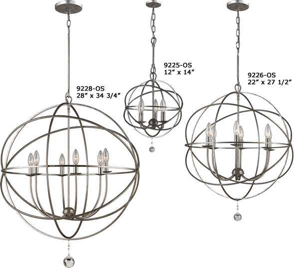 Orb Chandeliers – Orb, Globe and Armillary Inspired Pendants and ...