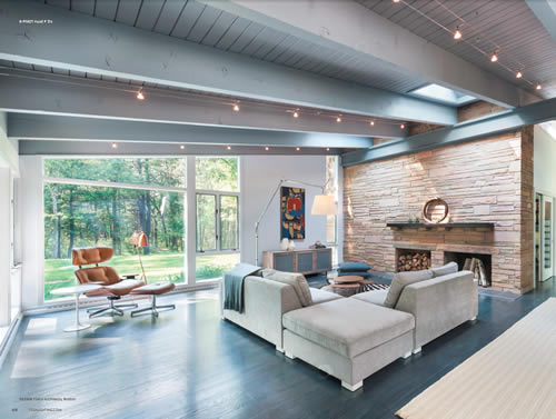 Tech Lighting Cable with Exposed Beam Ceilings – my design42