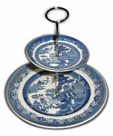 Blue Willow 2-Tier and 3-Tier Servers and Cake Stands – my design42