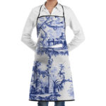 Blue and White Chinoiserie Aprons and Capes – my design42