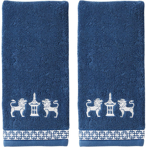 Vern Yip Chinoiserie Collection – Blue Willow Bath Towels and Bath ...