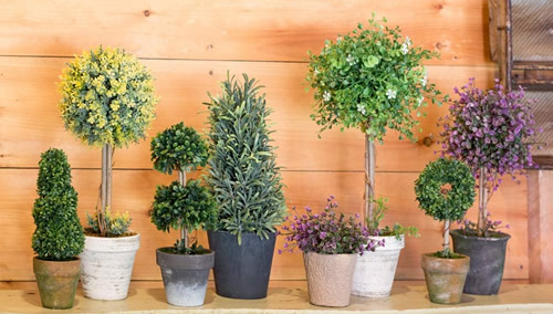 Boston International Blue Topiary Pattern Kitchen and Table Collection ...