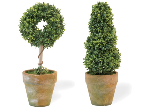 Boston International Blue Topiary Pattern Kitchen and Table Collection ...