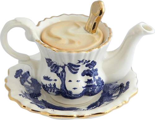 Paul Cardew and Cardew Design Blue Willow Tea Pots – my design42