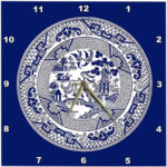 Blue Willow Wall Clocks – my design42