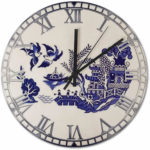 Blue Willow Wall Clocks – my design42