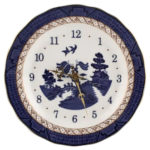 Blue Willow Wall Clocks – my design42