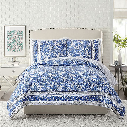 Maker’s Collective Molly Hatch Blue Bird Bedding – my design42