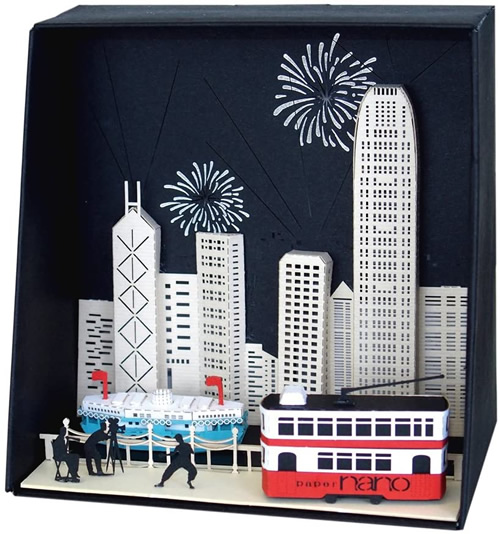 Paper Nano Miniature Building Kits – my design42
