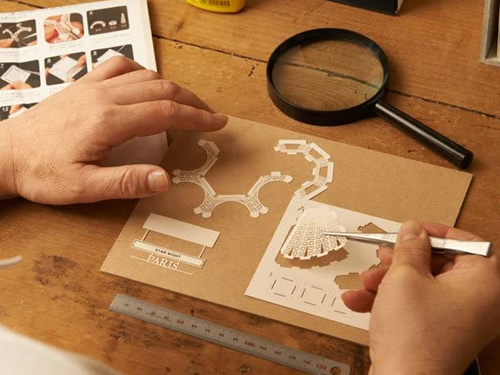 Paper Nano Miniature Building Kits – my design42