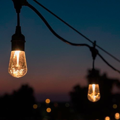 Brighten the Night with Cafe Lights and String Lights – my design42