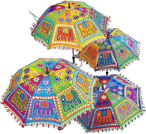 Indian Cotton Parasol Umbrellas – my design42