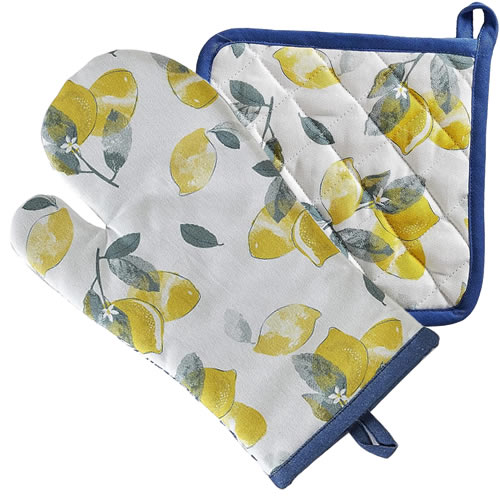 Vern Yip Blue and White Medallions and Lemons Kitchen – my design42