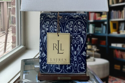 Traditional Blue and White Chinoiserie Table Lamps from Ralph Lauren ...